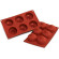 Stampo Kiss: 6 Baci grandi da 7 cm in silicone |Cakeitalia Silikomart